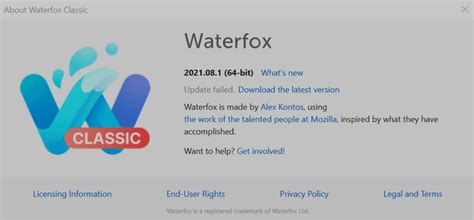 waterfox classic bookmarks broken r waterfox