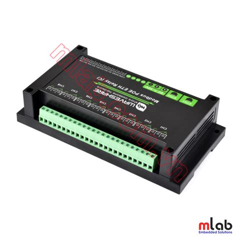 Bộ Io Công Nghiệp 8 Ch C 8 Di 8 Do Relay Dual Ethernet Port Modbus Rtumodbus Tcp