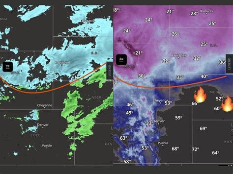 Wyoming Colorado And Nebraska Face Powerful Arctic Front With 60 Mph