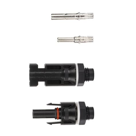 Pv Connector Solar Panel Connectors Self Locking Structure 1000v Dc