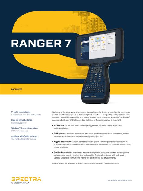 022487 194 Spectra Ranger7 Ds A4 1022 Lr Pdf Bluetooth
