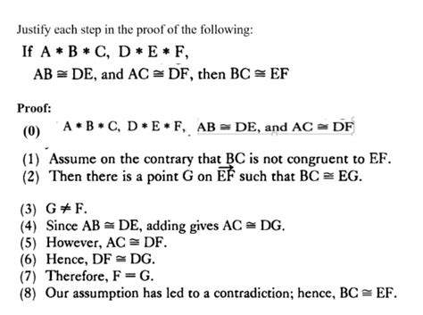 solved justify each step in the proof of the following if