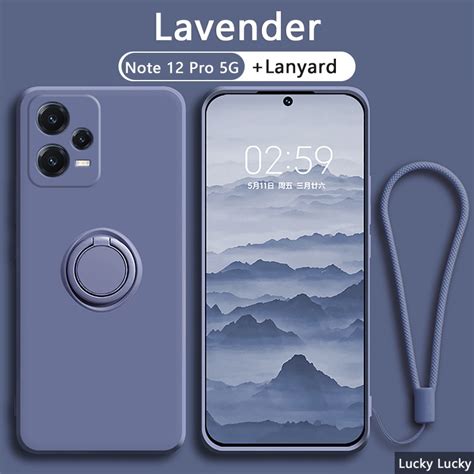 Jual Case Redmi Note G Silikon Free Ring Standing Hp Motif Clear Bening Soft Casing