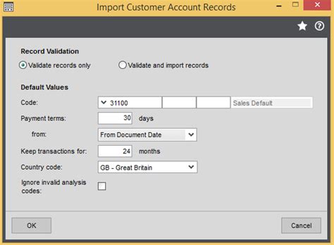 Importing Vs Entering Customer Accounts In Sage 200c