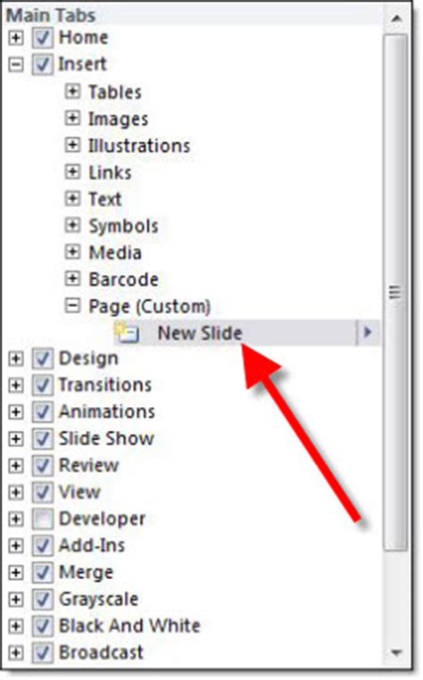 Customizable Ribbon The PowerPoint Blog