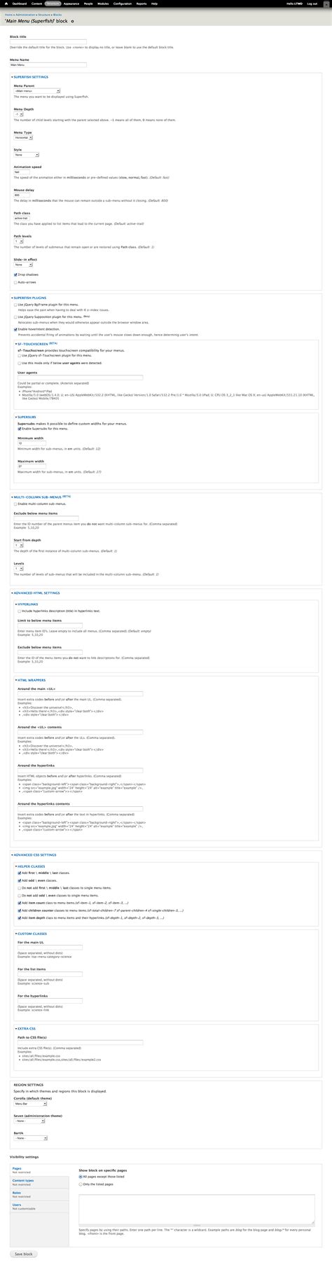 Superfish Dropdown Support For IPhone And IPad In Portrait Mode Drupal Org