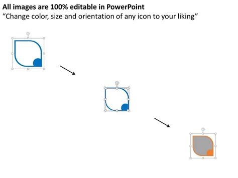 Four Staged Linear Infographics For Global Business Flat Powerpoint Design PowerPoint Slide