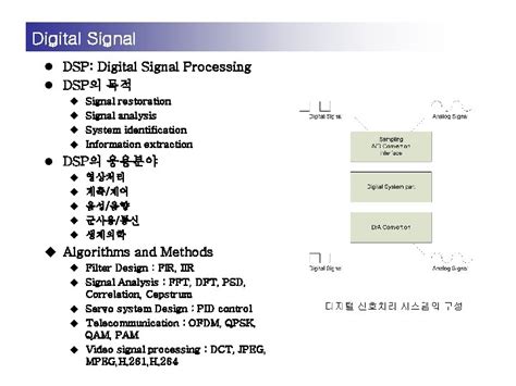 DSP Digital Signal Processing DSPDigital Signal Processor TMS