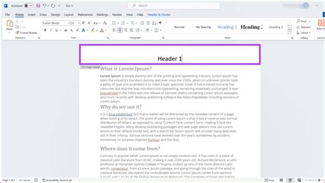 How To Put Different Headers And Footers On Different Pages In Word Guiding Tech