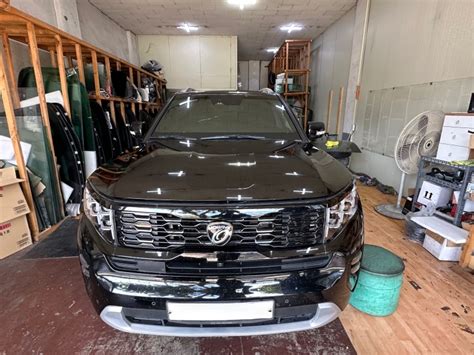 고려차유리 모하비 앞유리 당일 교체 작업 후기 네이버 블로그