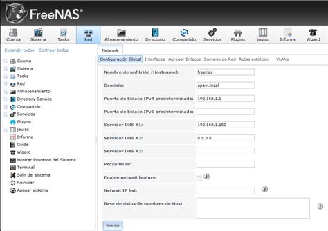Instalación De Freenas Para Almacenamiento Nfs 1ª Parte