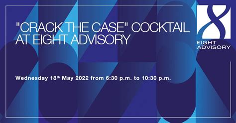 Eight Advisory On Linkedin Crack The Case Cocktail At Eight Advisory