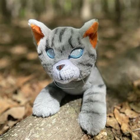 Warrior Cats Jayfeather Plush Toy Thunder Clan Cat Warriors Collectable