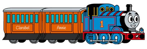 Thomas Con Annie Y Clarabel By Nehuen05ss On Deviantart