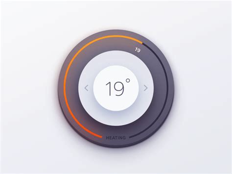 Thermostat Knob Ui By Voicu Apostol On Dribbble