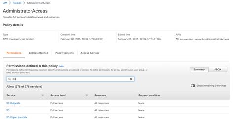 unable to see s3 buckets list in aws management console getting error