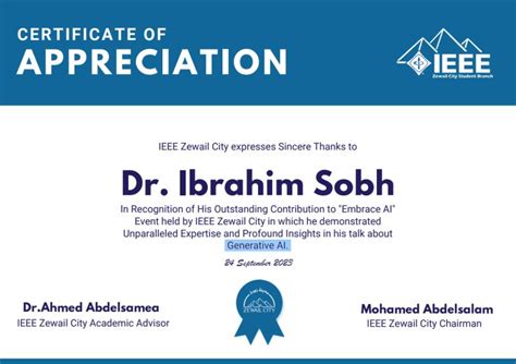 Ibrahim Sobh Phd On Linkedin Ieee Ai Generativeai Nlp Llms