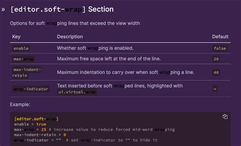 Wrong Highlight Of Wrap In The Documentation Issue Helix Editor Helix GitHub
