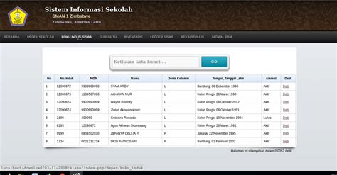 Download Source Code Sistem Informasi Sekolah Dengan Php