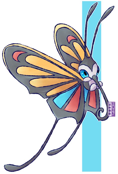 0267 Beautifly By Dualcosmog On Deviantart