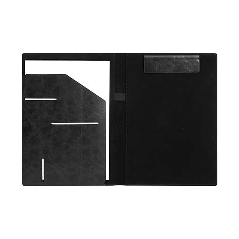 Ngheia Leather Magnetic Folder Night Sky Black Clipboard Folder Work