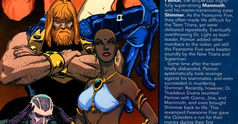 Seduced By The New Dcu The Fearsome Five