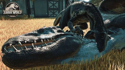 Indominusrex Vs Indoraptor Jurassic World Evolution
