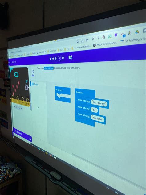 Microbit Educational Foundation On Twitter Rt Csbarrysmt I Swear My Ss Told Me To Code This