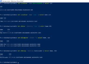 PowerShell Get User SID In Active Directory ShellGeek
