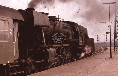 The Transport Library Db West Germany Railways Steam Locomotive Class 23 23 051 At Lebach In