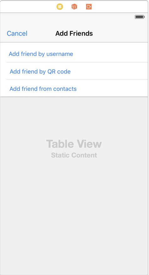 Ios Static Table Not Showing Stack Overflow