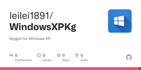 github leilei1891 windowsxpkg keygen for windows xp