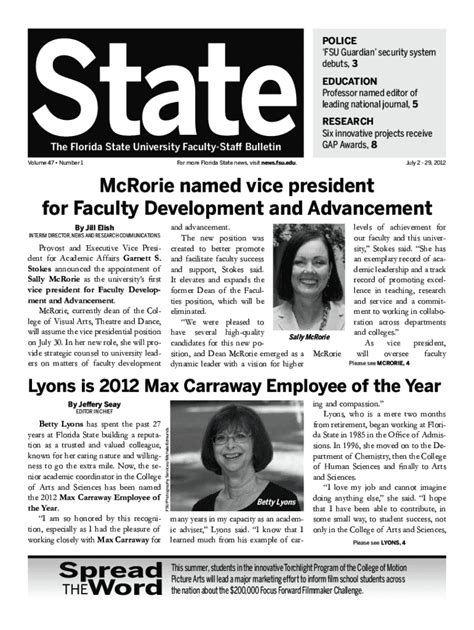 Fillable Online News Fsu Fsu Department Of Computer Science Receives 42m To Fax Email