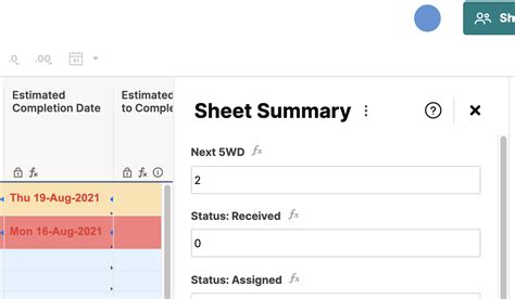 tasks due in the next 5 days — smartsheet community
