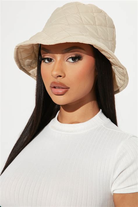 Its Chilly Outside Bucket Hat Nude Fashion Nova