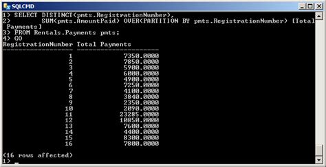 Microsoft Sql Server Lesson 38 Selecting Records Over Partitions