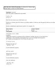 Math Problem Set Module Eight Docx MAT J EW Precalculus Problem Set