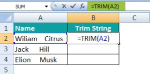 TRIM In Excel Formula Examples How To Use TRIM