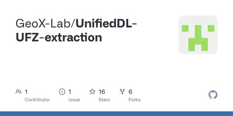 Github Geox Labunifieddl Ufz Extraction