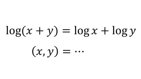 Lets Find X And Y Logarithm Youtube