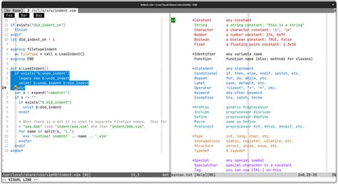 Opposite Block Cursor Color Rvim