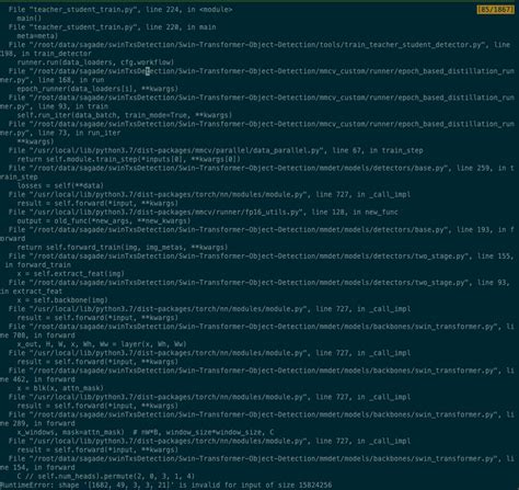 error in creating a custom swin backbone architecture for maskrcnn