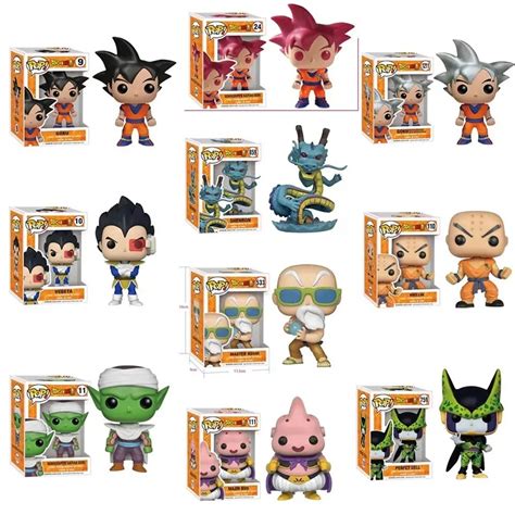 Dragon Ball Z Action Figure Super Saiyan God Goku Boi Vegeta Cell