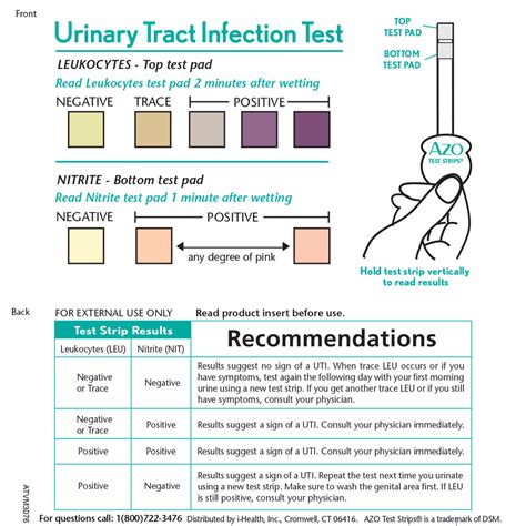 Azo Test Strips® Help You Detect If You Have A Uti