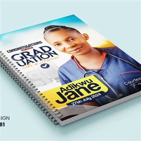 Graduation Jotter Designs