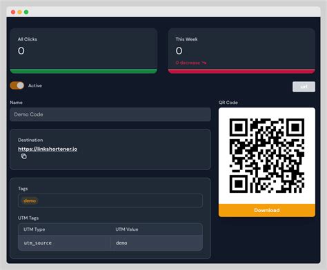 Link Shortener Qr Code Generator And Link In Bio