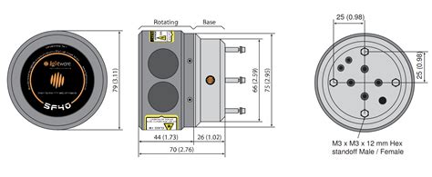 lightware sf40 c 100m lidar range scanner acroname
