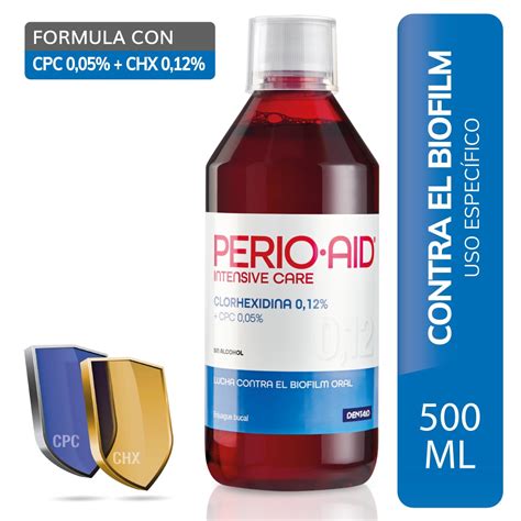 Perio Aid 0 12 Intensive Care Enjuague Bucal 500 Ml Precio Delivery