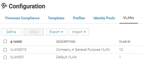 Define VLANs Dell PowerEdge MX Networking Deployment Guide Dell Technologies Info Hub