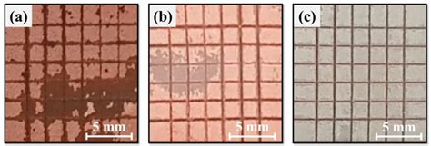 ASTM D 3359 Adhesion Test For An A IPL Sintered Cu NP Electrode B Download Scientific